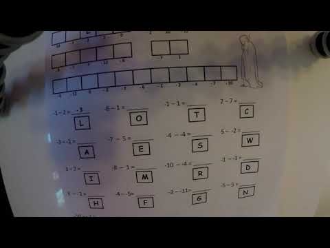 March 20th 2020 friday fun math mystery integers