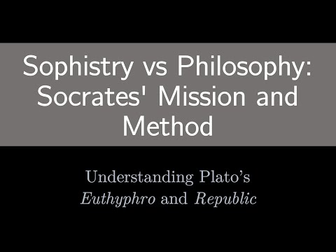 Sophistry vs Philosophy: Socrates' Mission and Method
