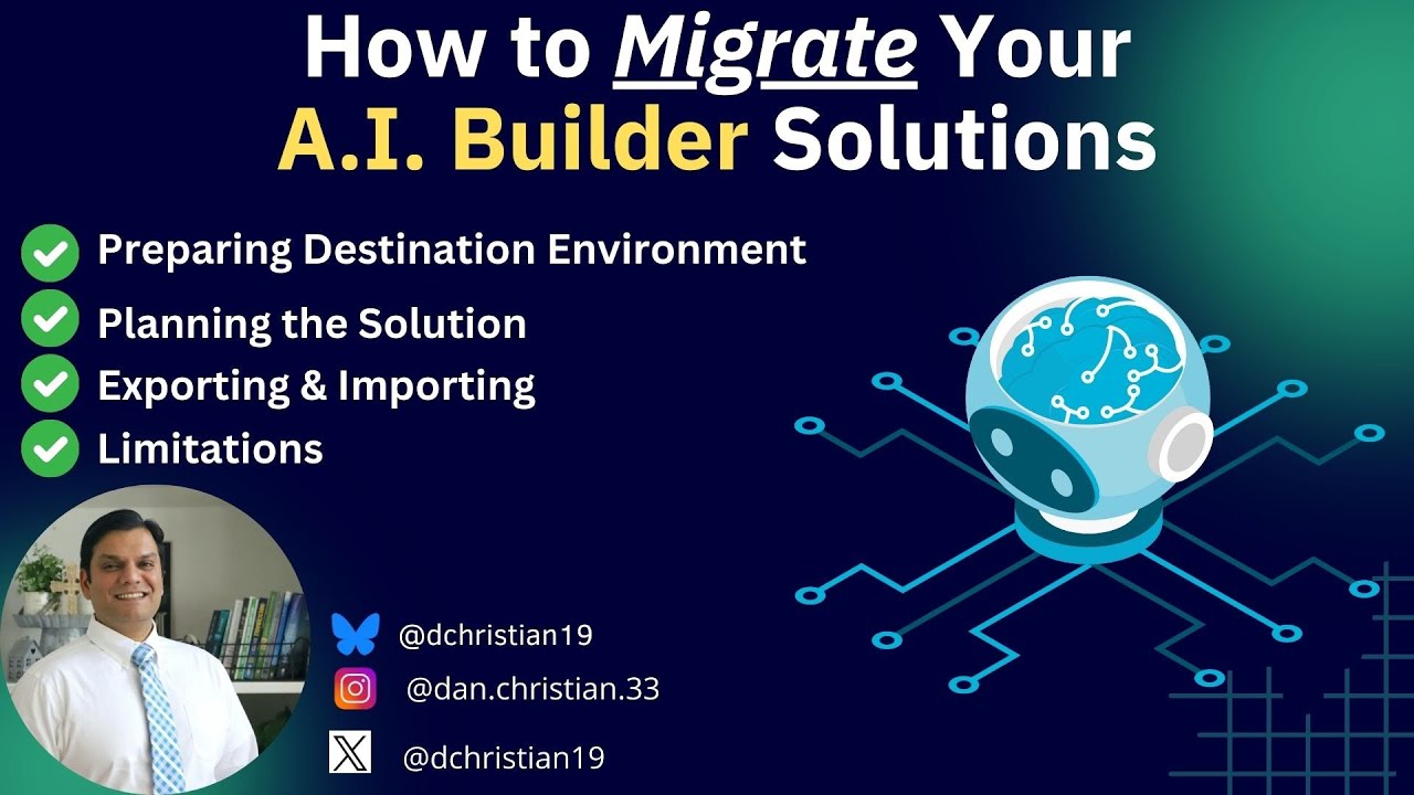 How to Migrate Your AI Builder Solutions