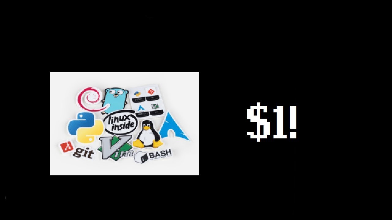 Unix Stickers For $1!: Unix Stickers Pro Pack Unboxing!