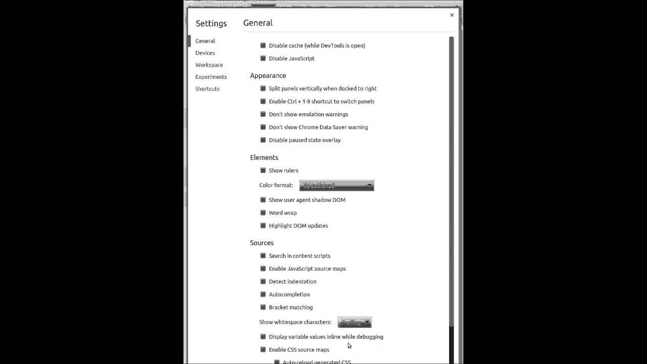 trailing whitespaces