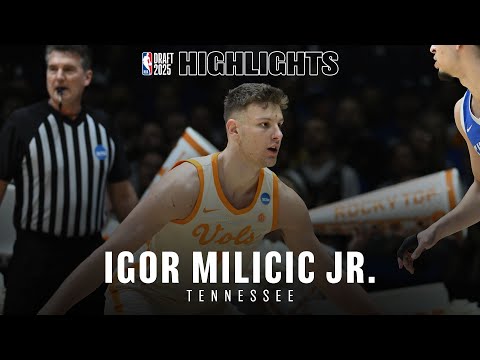 2025 NBA DRAFT HIGHLIGHTS: Igor Milicic Jr. | TENNESSEE