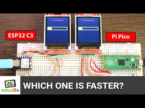 Raspberry Pi Pico vs ESP32 C3 vs ESP32: The ULTIMATE Speed & Power Benchmark!