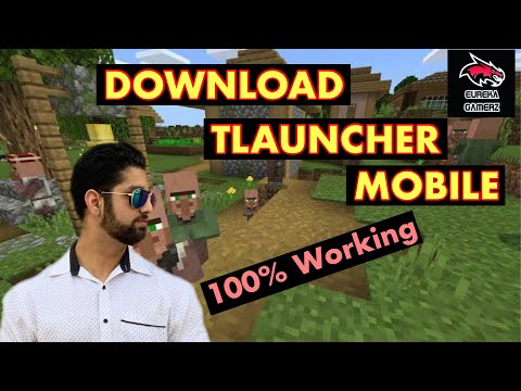 How to download Tlauncher for Mobile & Play Minecraft with friends & install shaders and mods🔥