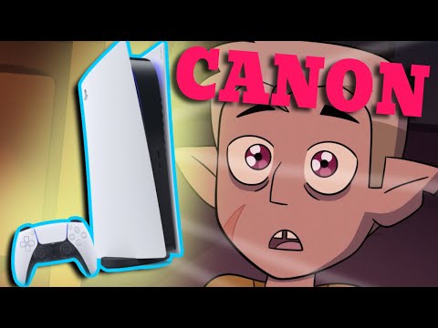 Hunter's PS5 is CANON NOW?! (The Owl House)
