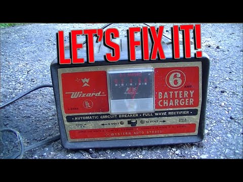Don't throw your old battery charger away...FIX IT and make it SAFER!