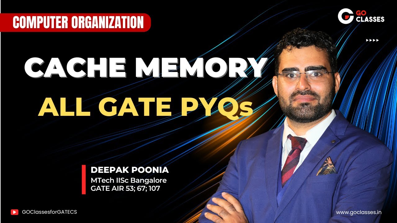 Cache Memory - GATE PYQs - Complete Analysis | GATE CS