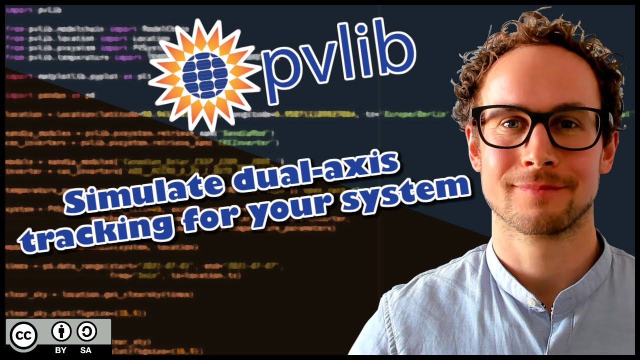 pvlib python 13: Dual-axis tracking