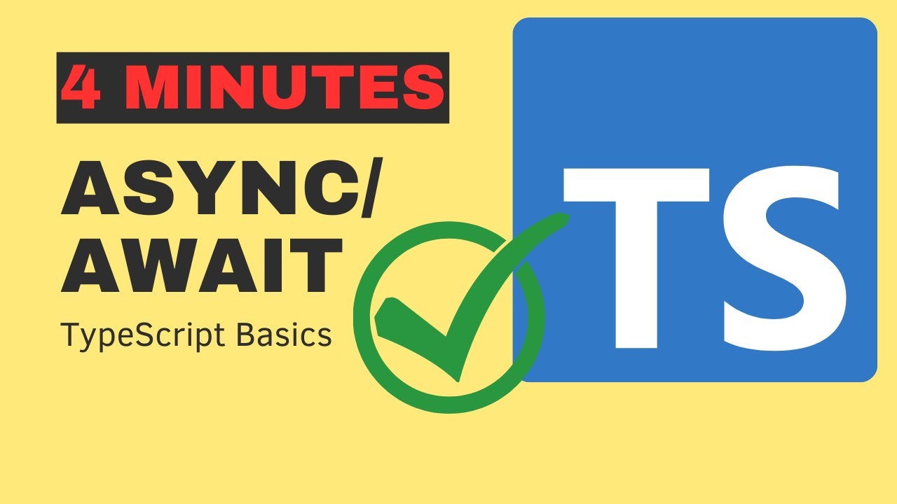 Beginner's Guide to Async/Await #typescript