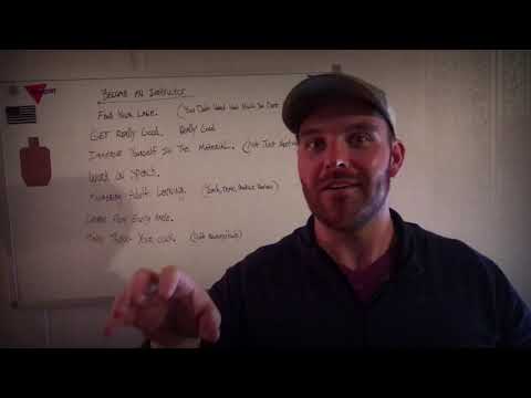 How to become a Firearms Instructor?....What does it really take?