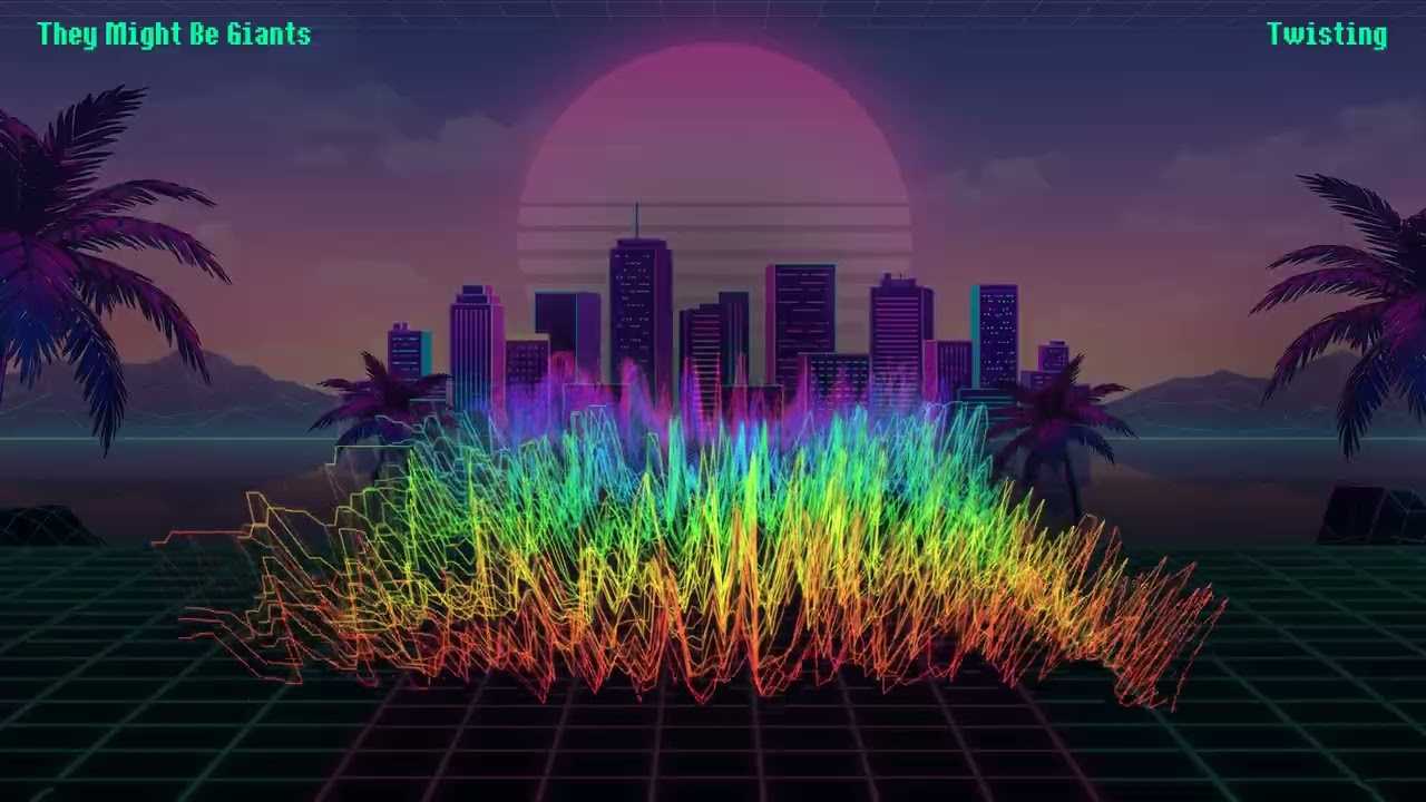 They Might Be Giants - Twisting (3D Waveform Visualizer)