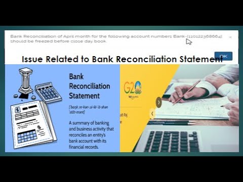 How to solve issue related to Bank Reconciliation on eGramSwaraj Portal