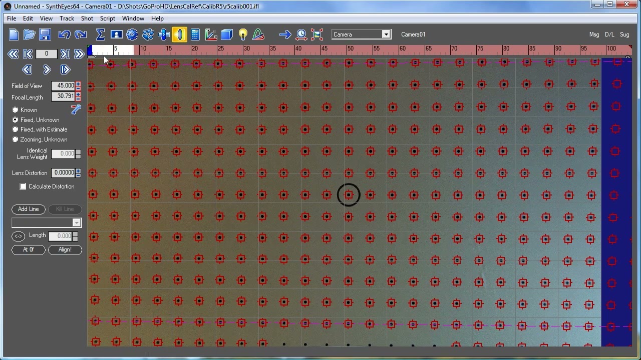 Using A Lens Preset In Syntheyes Boris Fx