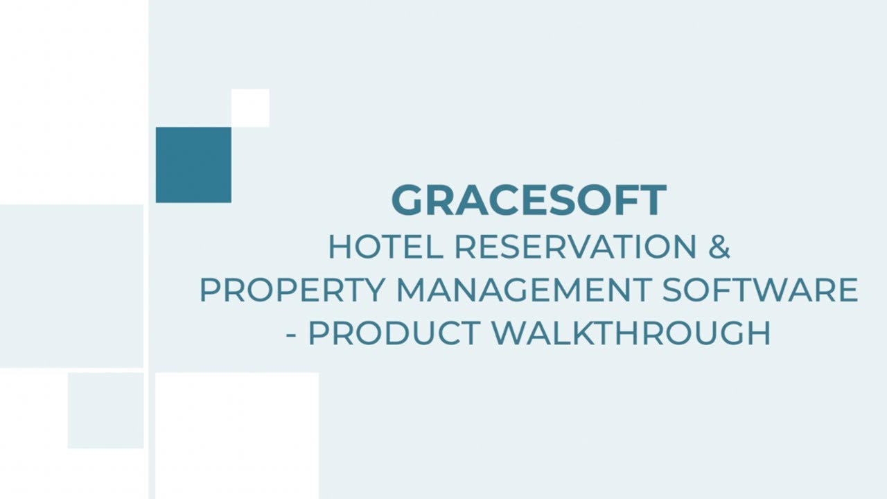 GraceSoft's Easy Innkeeping - Product Walkthrough | Hotel Management Software