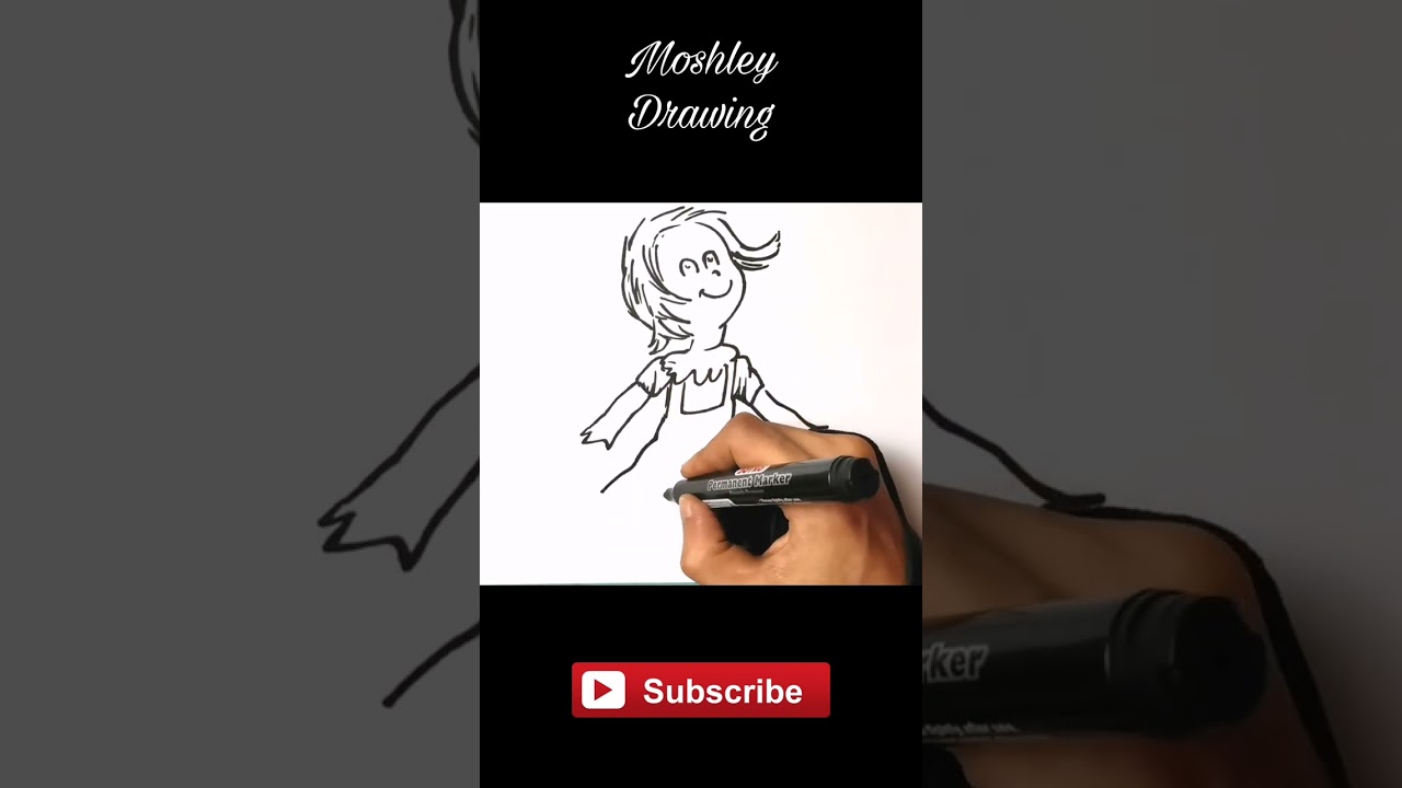 Drawing Sally Walden #shorts