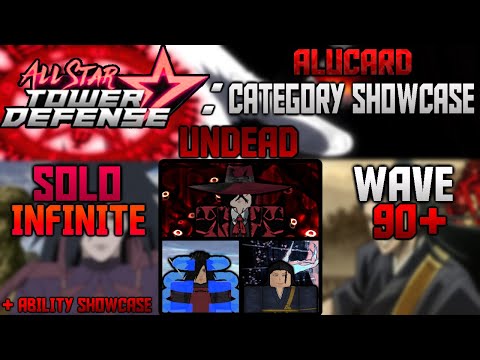 [ ALUCARD / HELLSING ] All Star Tower Defense 'Undead' Category Infinite Showcase | Roblox