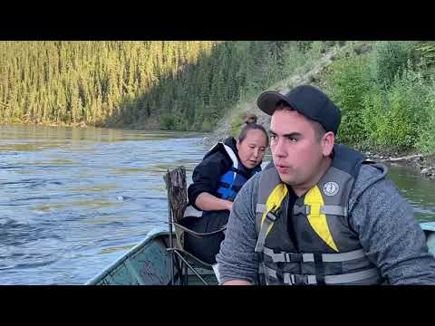 YUKON SALMON NET FISHING CARMACK AUG 8 2020
