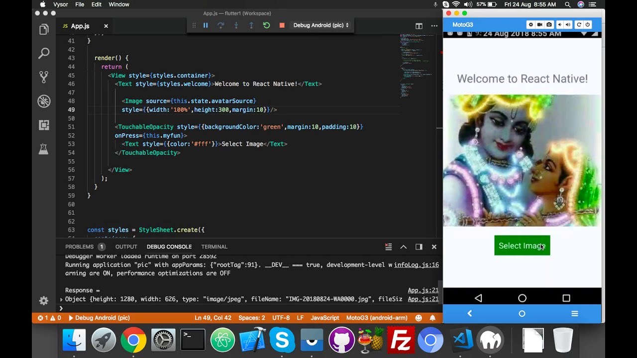Image Picker || React Native Image Picker || React Native tutorial from scratch