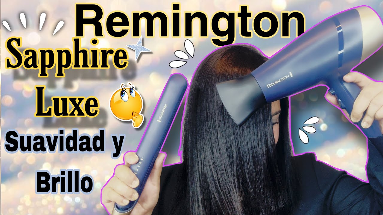 Plancha y Secadora Remington Sapphire Luxe poniendolas a prueba | Kary Alonso