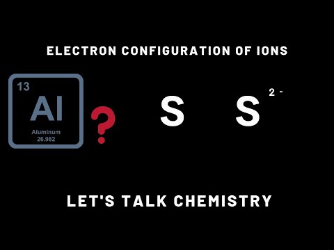 How To Write Electron Configuration of Ions