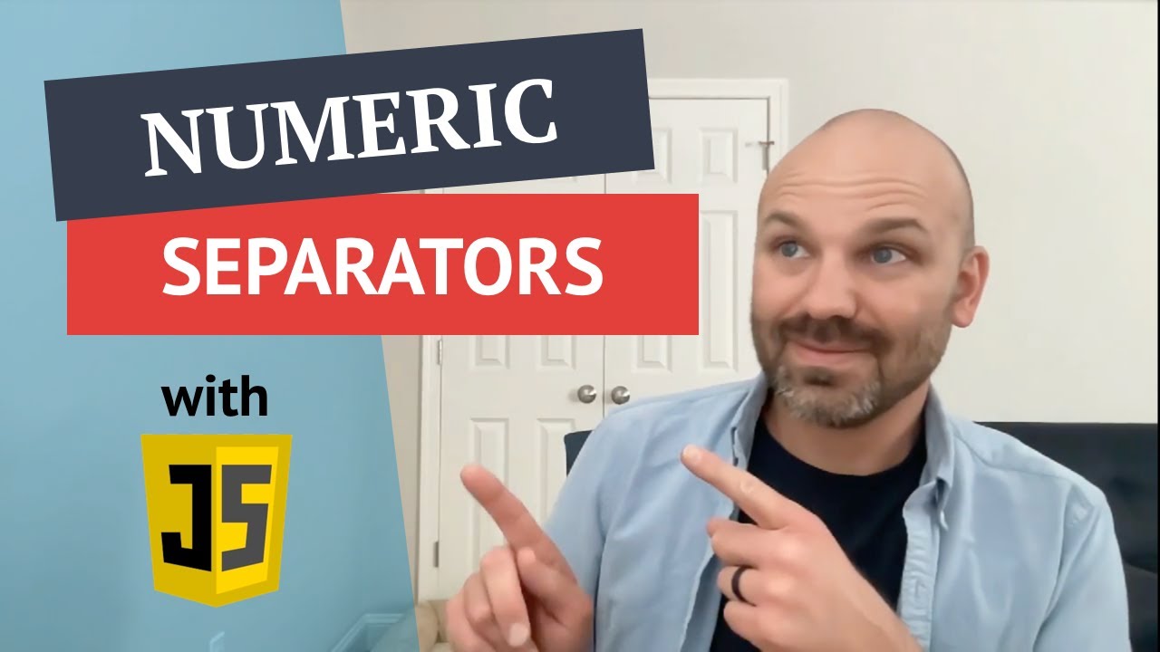The Numeric Separator with vanilla JavaScript
