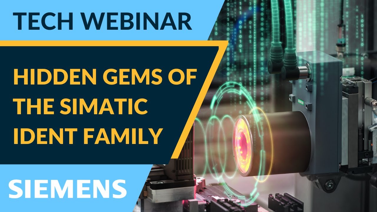 Explore the best kept secrets of the SIMATIC IDENT range from Siemens