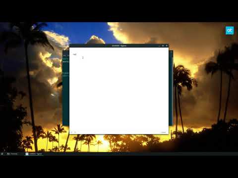 How to use the Typora markdown editor on Linux