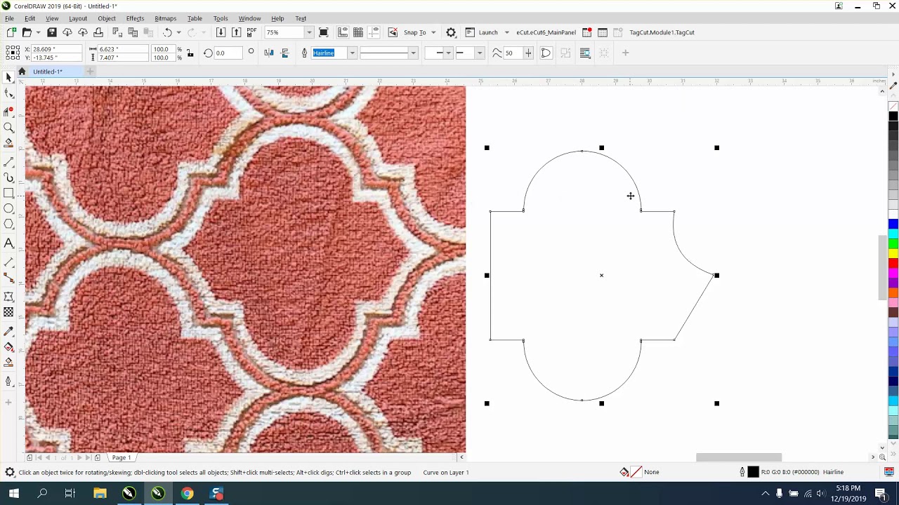 Corel Draw Tips & Tricks make this pattern from scratch