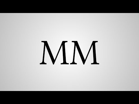 What Does "MM" Stand For?