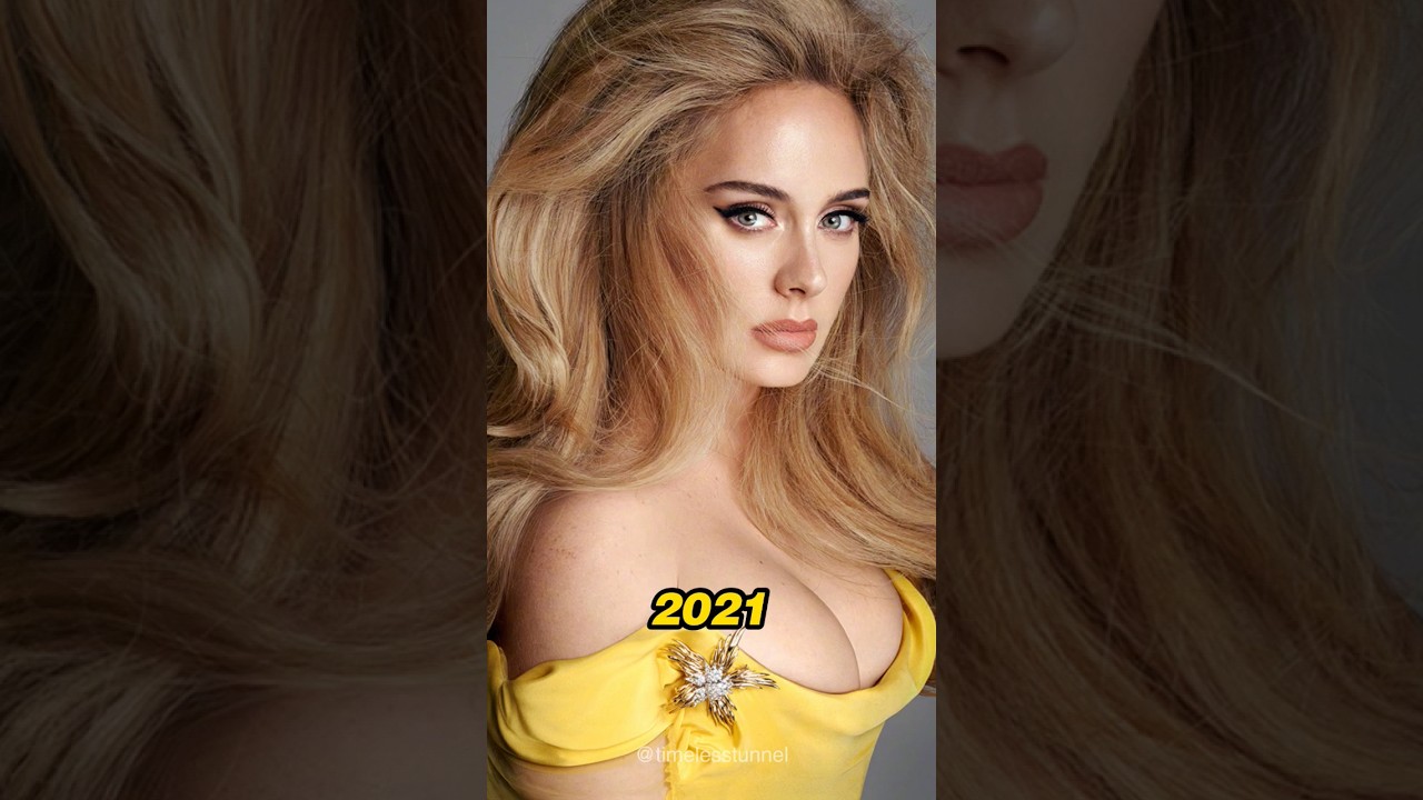Adele's Transformation Over the Years: See Then and Now #adele #trending #viral #shorts