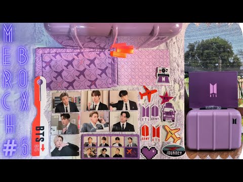 ARMY Membership: Merch Pack / BTS Merch / Merch Box # 5 (Are you ready to travel?)