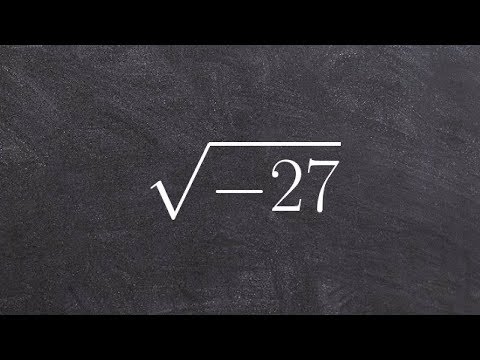 Simplifying negative radicals