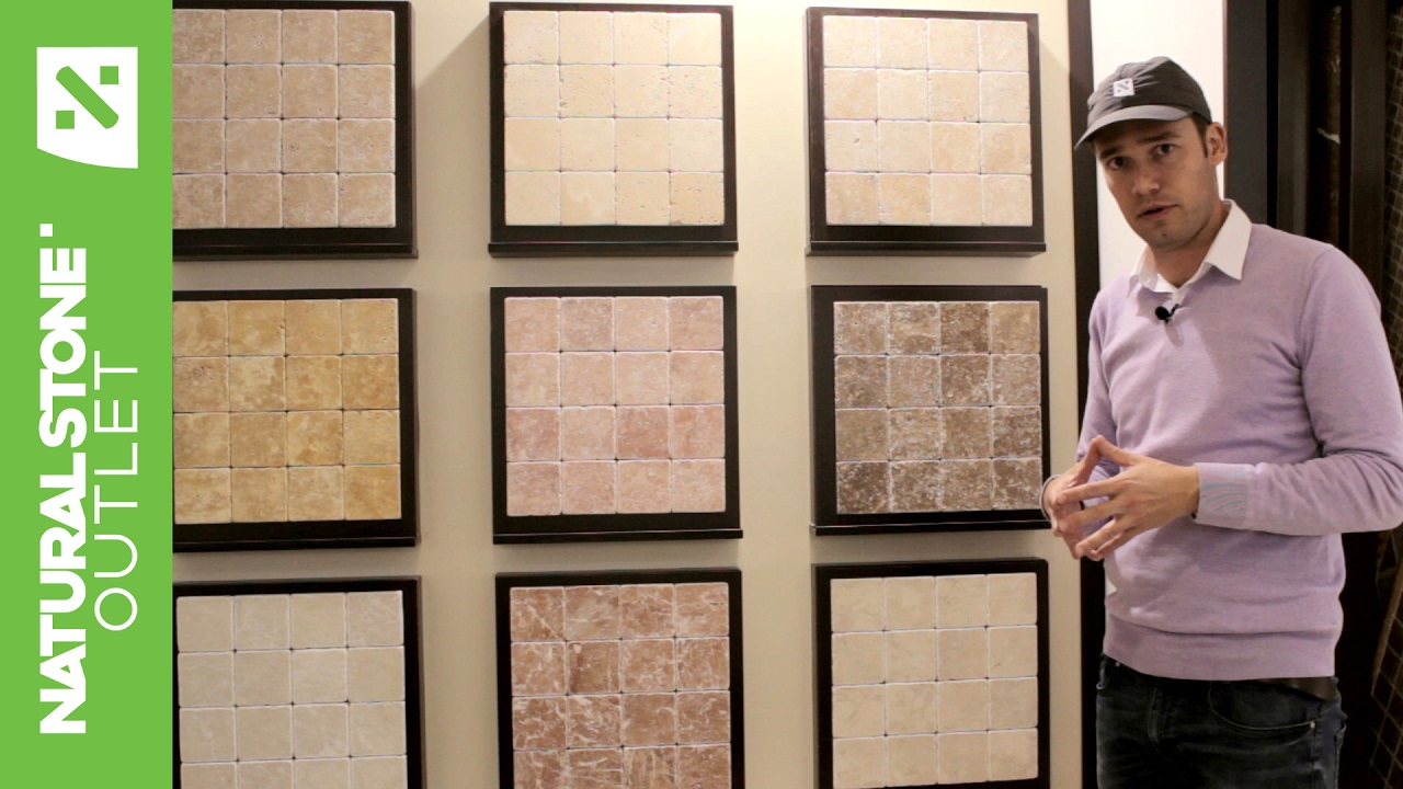 Tumbled Travertine Tiles from Turkey