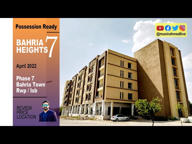 Full Furnished 1 Bed Apartment In Bahria Heights 7 For Sale Bahria ...