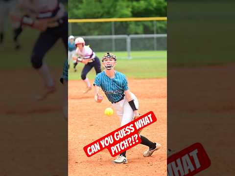 🎯 Can YOU Guess This Pitch? (Slow Mo Breakdown) #softball