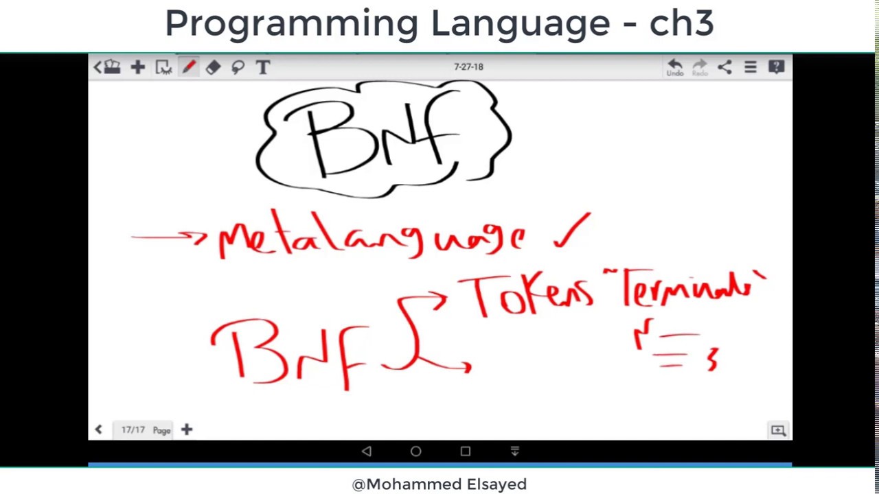 Programming Languages - Chapter 3 - part 2