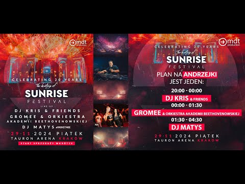 🔥 THE HISTORY OF SUNRISE FESTIVAL 2024 / TAURON ARENA KRAKÓW 🔥