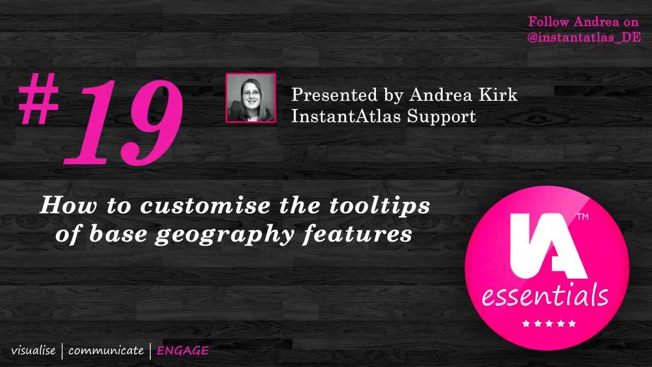 Essentials Video 19 - How to customise the tooltips of base geography features