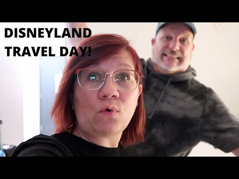 TRAVEL DAY to Disneyland!!!