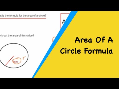 What Is The Formula For The Area Of A Circle?