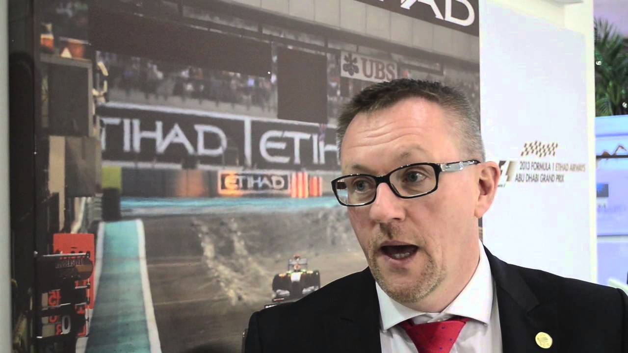 Mr Clive Wratten, General Manager UK, Etihad Airways @ WTM 2013 ...