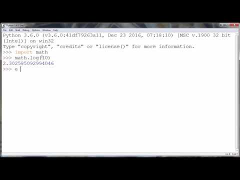 How to Calculate a Logarithm in Python - Natural Logarithm, Math module, log() method