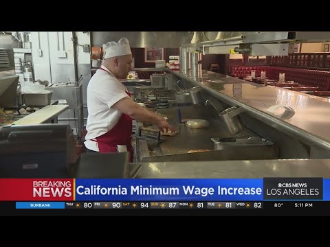 CA minimum wage to increase to $15.50 by January 1, 2023