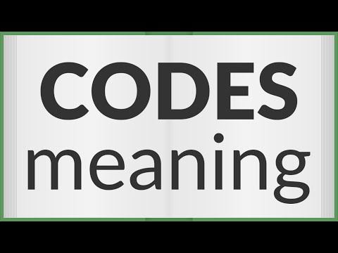Codes | meaning of Codes