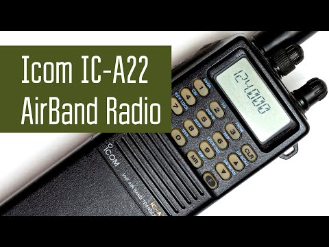Icom Navicom Ic A22 Transmisor Receptor Banda Aerea Con Vor | Mercado Libre