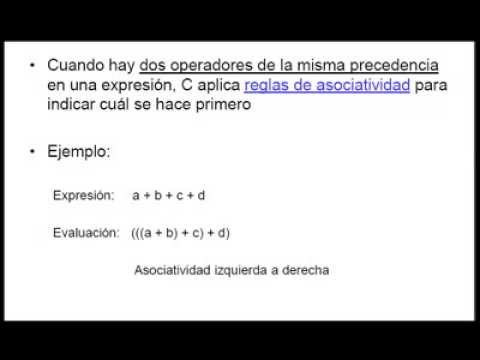 Expresiones Numéricas – Programación I