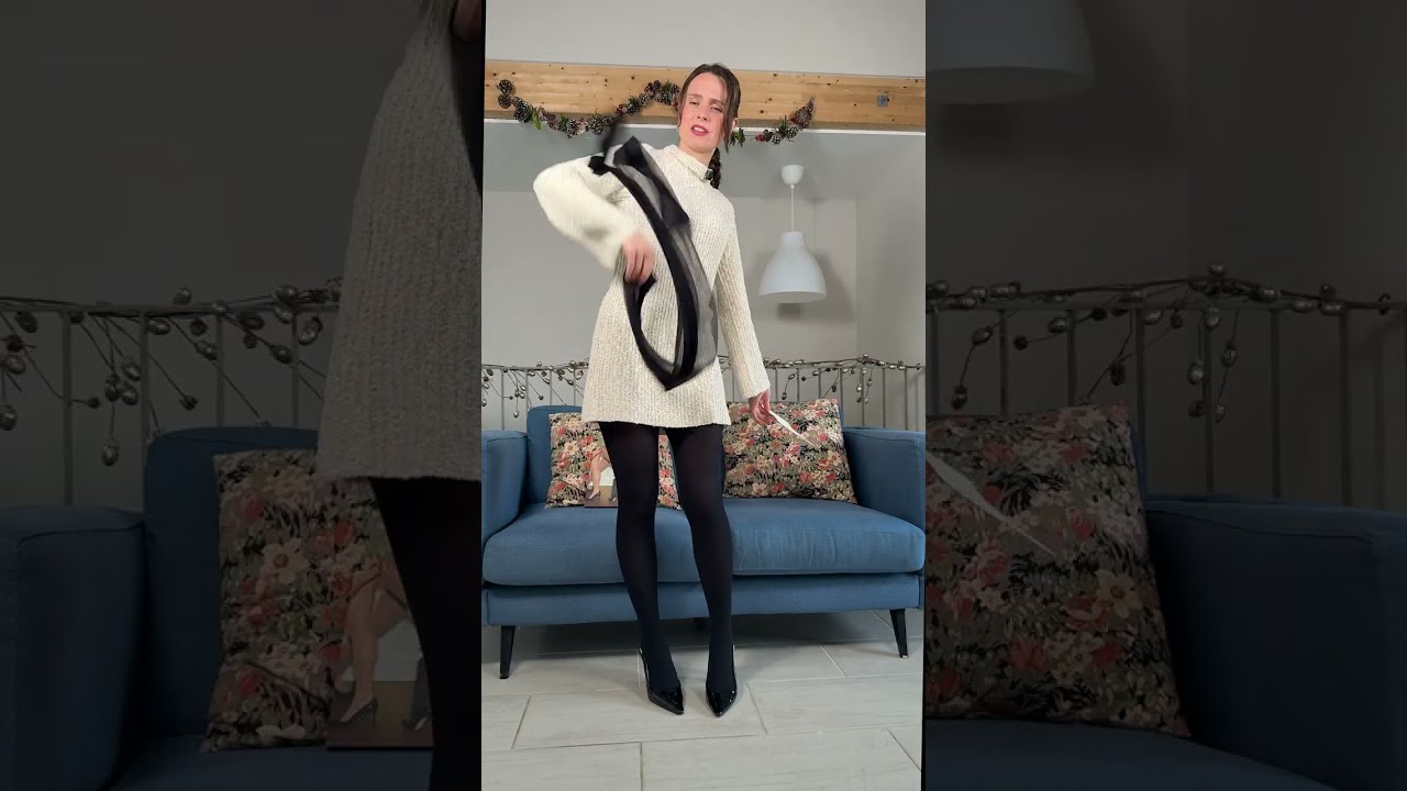 Skims Sheer Tights | Black & Brown | Try On & Review 