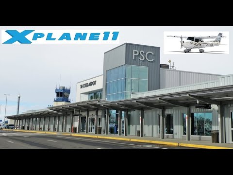 X Plane 11 Tri-Cities Airport (KPSC)