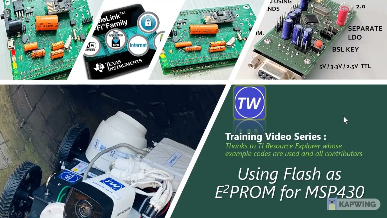 Replace I2C / SPI EEPROM with MSP430 Flash Memory | Alternate ways storing data in embedded circuits