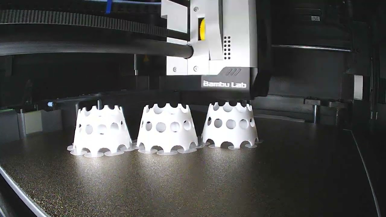 3D Printed golf tees for a golf simulator